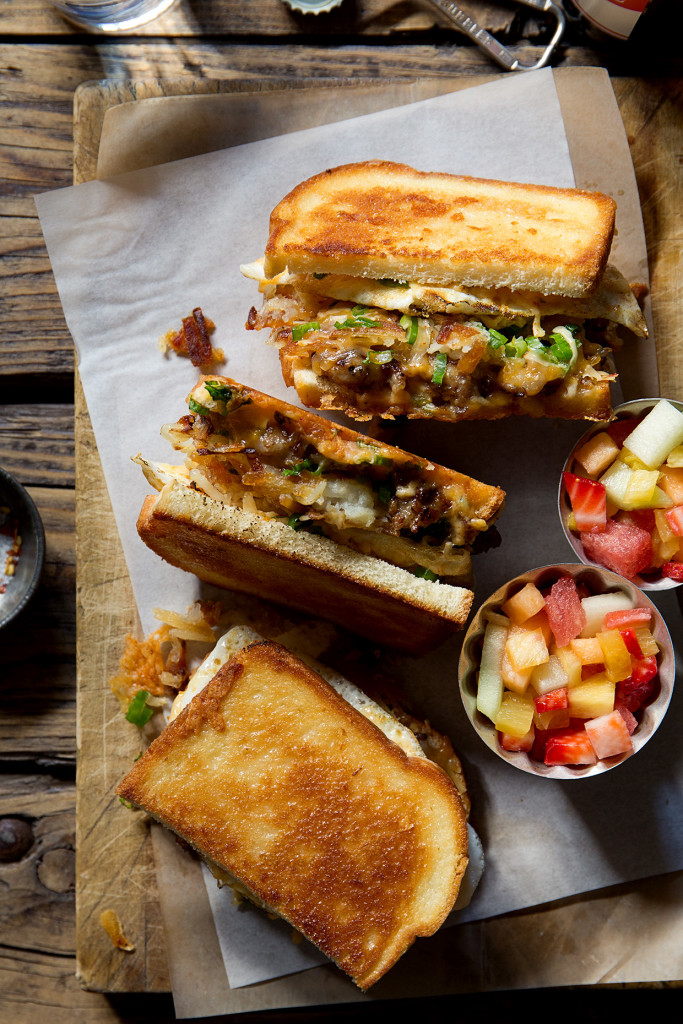 Breakfast Grilled Cheese